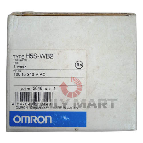 1PC NEW OMRON H5S-WB2 Time Switch 100-240VAC | eBay