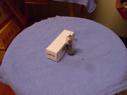 Vintage RCA 6AV6 Twin Diode-Triode Vacuum Tube, Hickok Tested! | eBay