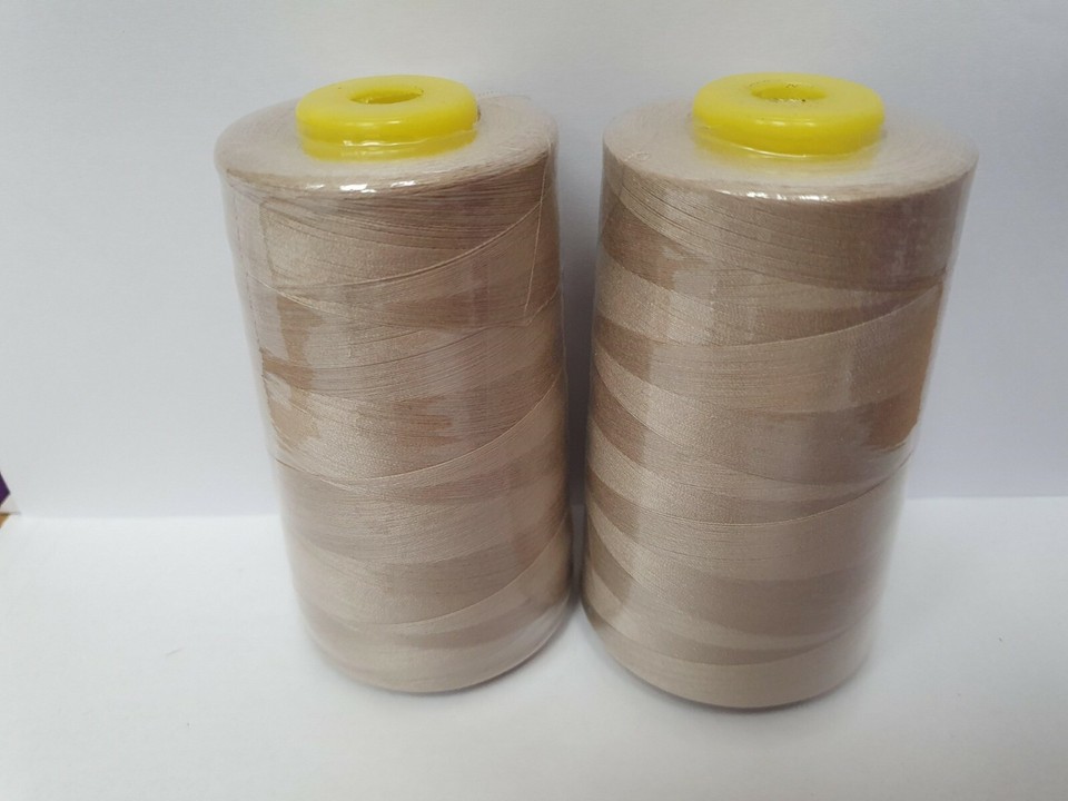 5000 Yards Overlocking 120s Thread Polyester Industrial Sewing Machine ...