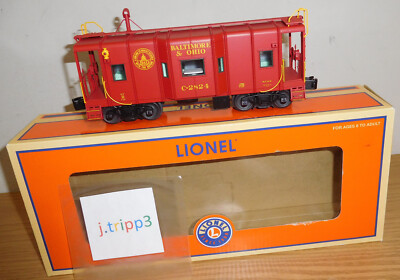 LIONEL 6-17664 BALTIMORE OHIO B&O I-12 CABOOSE C-2824 O SCALE TRAIN ...