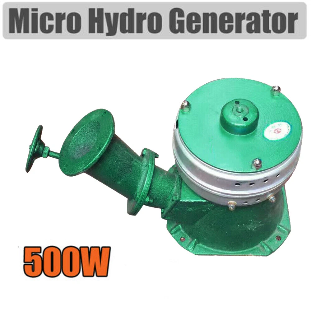 600w Micro Hydro Water Turbine Electric Generator, 45% OFF