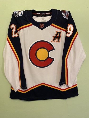 Nathan MacKinnon Colorado Avalanche Reverse Retro 2.0 Jersey Adidas 54 ...