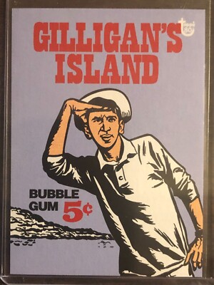 2018 Topps 80th Anniversary Wrapper Art Card #34 1965 Gilligan's Island ...