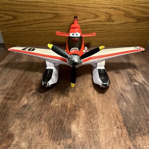Disney Pixar Cars 2 Planes Talking Moving Dusty Crophopper Red 07 SEE ...