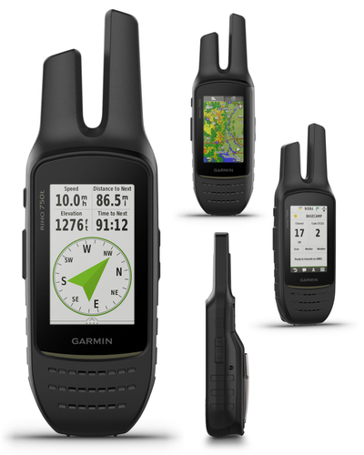 Garmin Rino 750t Two-Way Radio Navigator with Topo Mapping | eBay