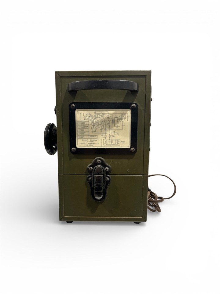 WWII / Early Post-War Military RF Target Transmitter – BC-655A – As-Is ...