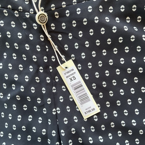 NWT MAX STUDIO LONDON 2PC Set Shawl/Pants Black Beige Floral ...