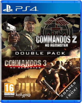 Commandos 2 & 3 HD Remaster Double Pack PS4 BRAND NEW & SEALED Same Day ...