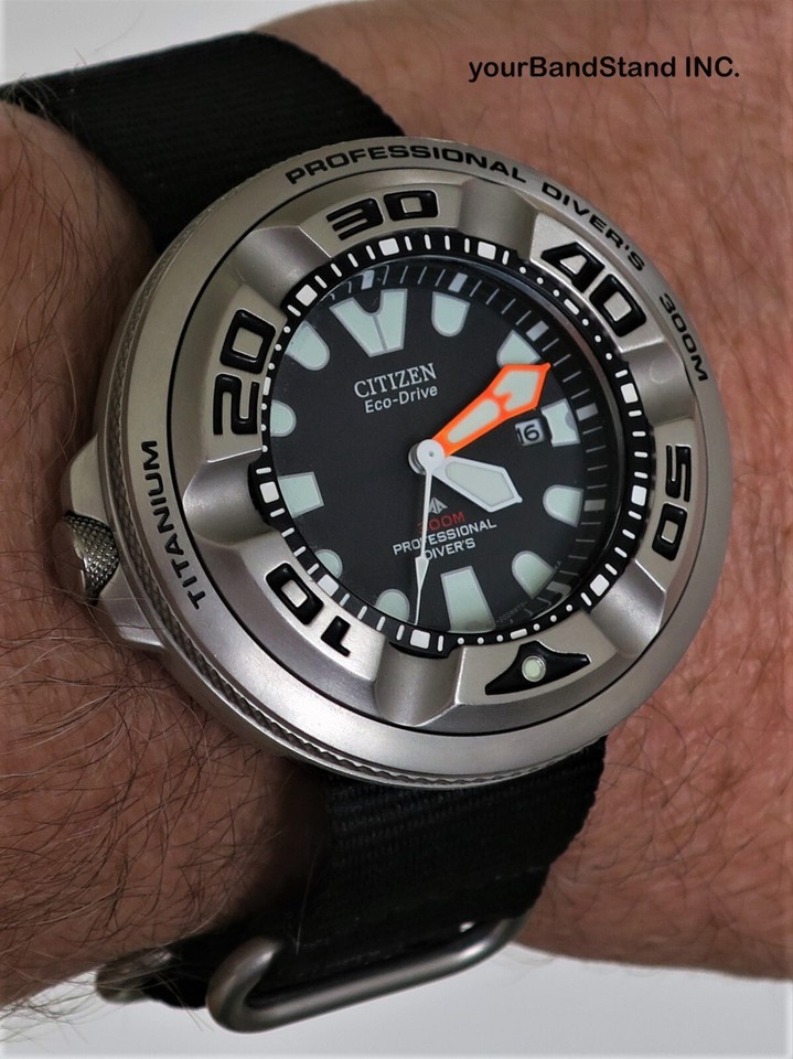 Stainless Steel adapter For Citizen Eco-Drive Ecozilla BJ8050-08E ...