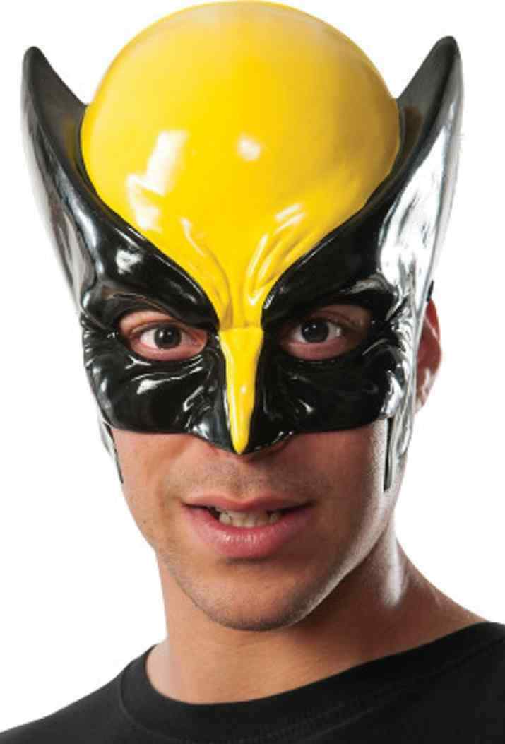Wolverine Mask X-Men Marvel Superhero Halloween Adult Costume Accessory ...