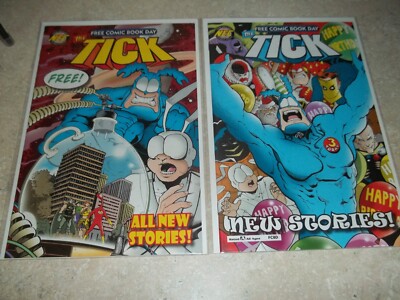 The Tick Free Comic Book Day 2014 and 2017 NM | eBay