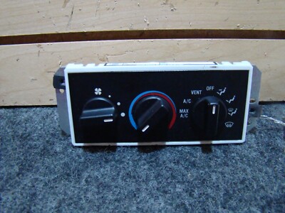 USED RV/MOTORHOME EVANS TEMPCON DASH AC SWITCH CONTROL PANEL | eBay