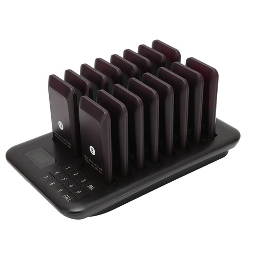 Wireless Calling System 1 Host Controls 16 Pager 800 Meters ...