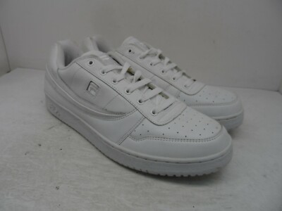 FILA Men's Low-Cut BB84 Casual Leather Sneakers White/White Size 13M | eBay