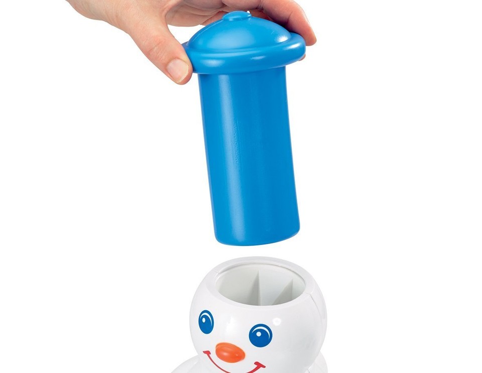 Mr Frosty Ice Crunchy Maker – Retro Snowman Slushie & Frozen Treat Toy ...