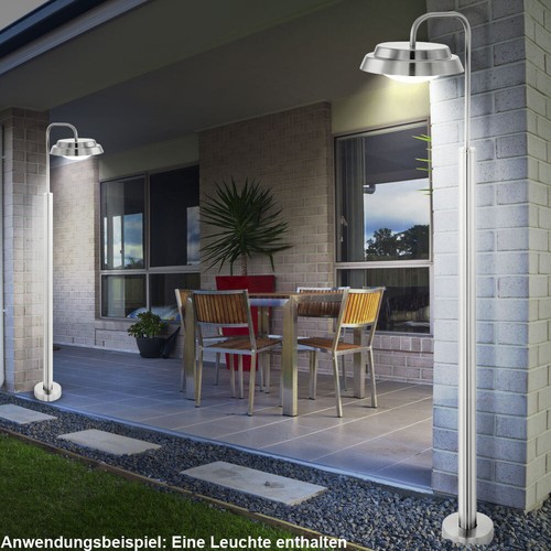 Luxe LED Support Lampe Extérieur Zone de Jardin sur Pied Véranda LIVING ...