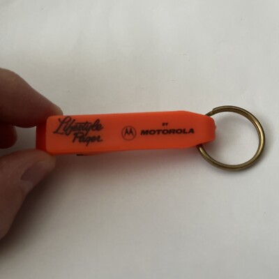 Vintage Motorola Keychain/Bottle Opener Lifestyle Pager | eBay