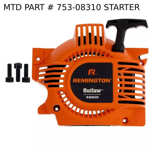 REMINGTON, MTD 753-08310 REWIND STARTER SAW # RM4214 RM4216 RM4218 ...