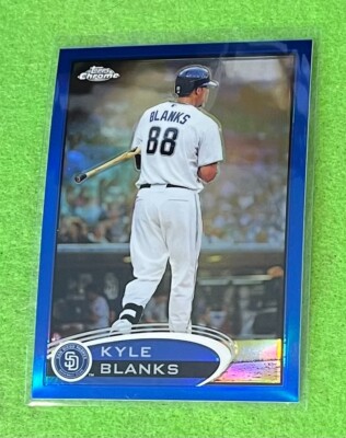 Kyle Blanks 2012 Topps Chrome 81 Blue Refractor 005/199 | eBay
