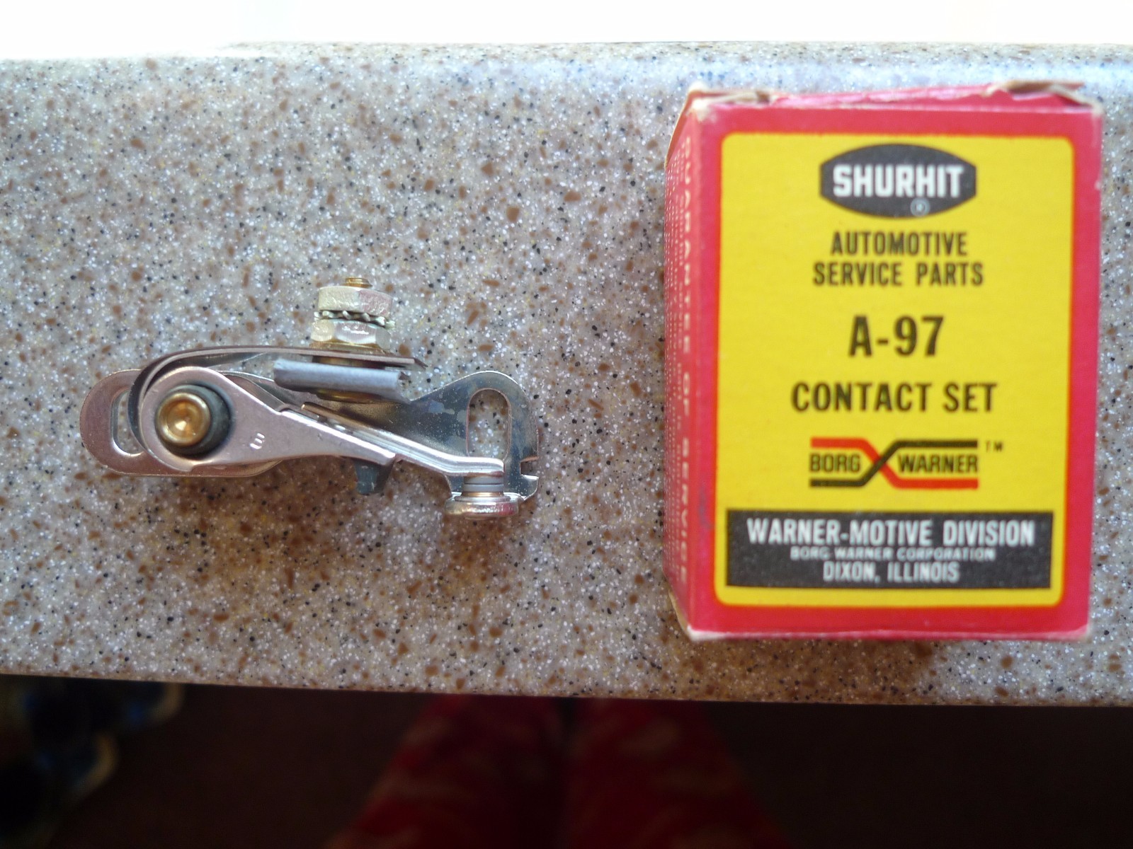 SHURHIT A-97 Contact Set NEW Old Stock Vintage Automotive Ignition ...