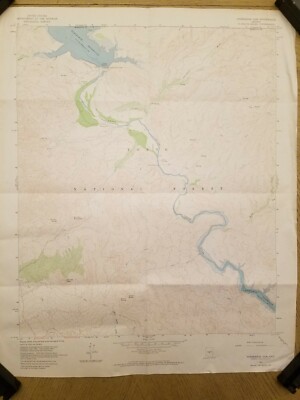USDOI 1965 USGS Horseshoe Dam Quadrangle Arizona Topographic Map N3352 ...