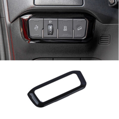 Glossy Black Headlight Switch Button Cover Trim For For GWM TANK 300 ...
