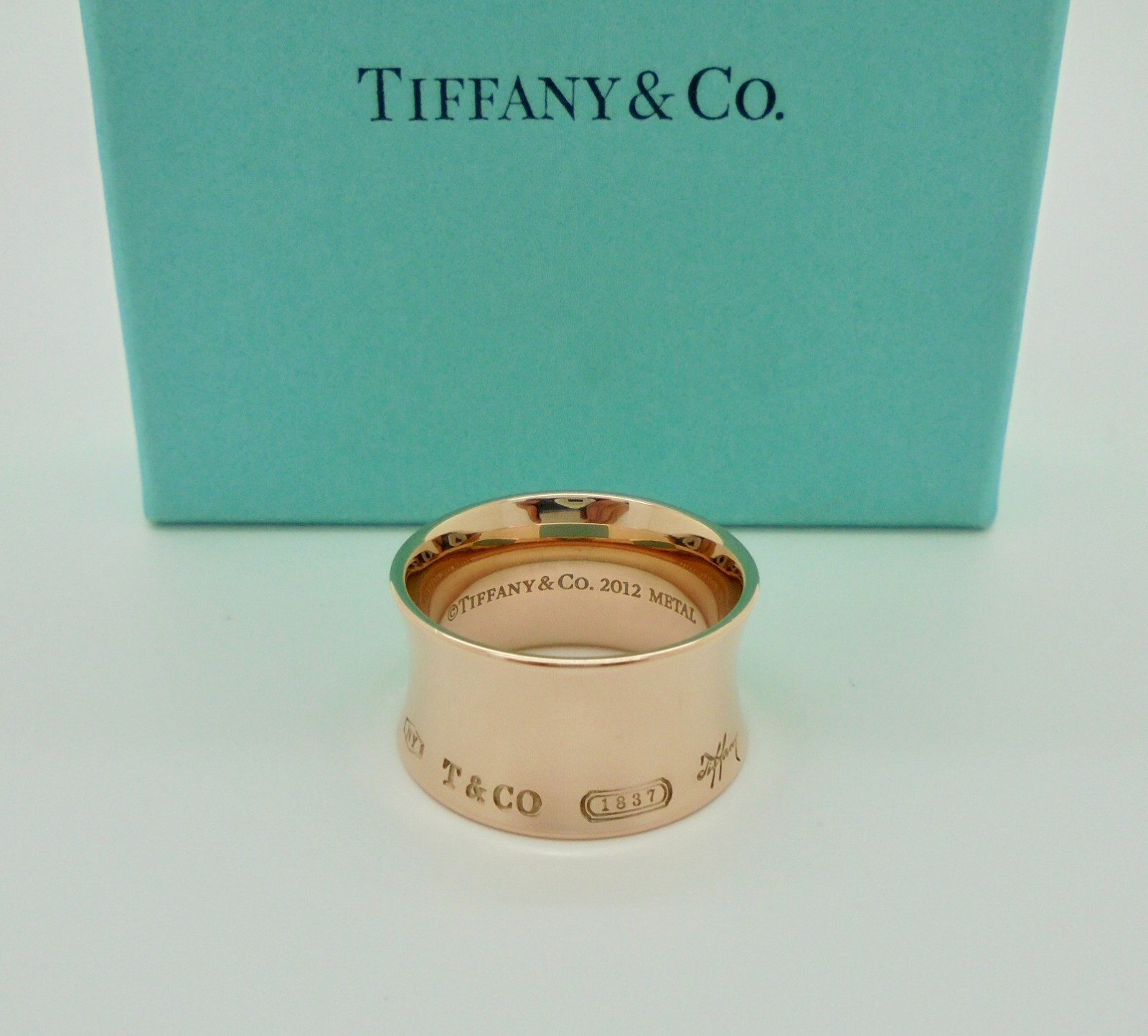 Authentic Tiffany & Co. 1837 Collection Wide Rubedo B… - Gem