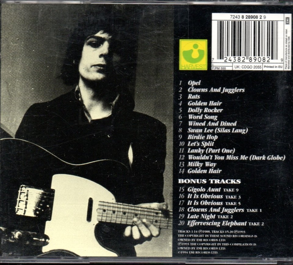 SYD BARRETT - Opel - CD Album *6 Bonus Tracks* | eBay