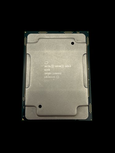 Intel Xeon Gold 6240 SRF8X 18-Core 2.60GHz 24.75MB LGA3647 CPU ...