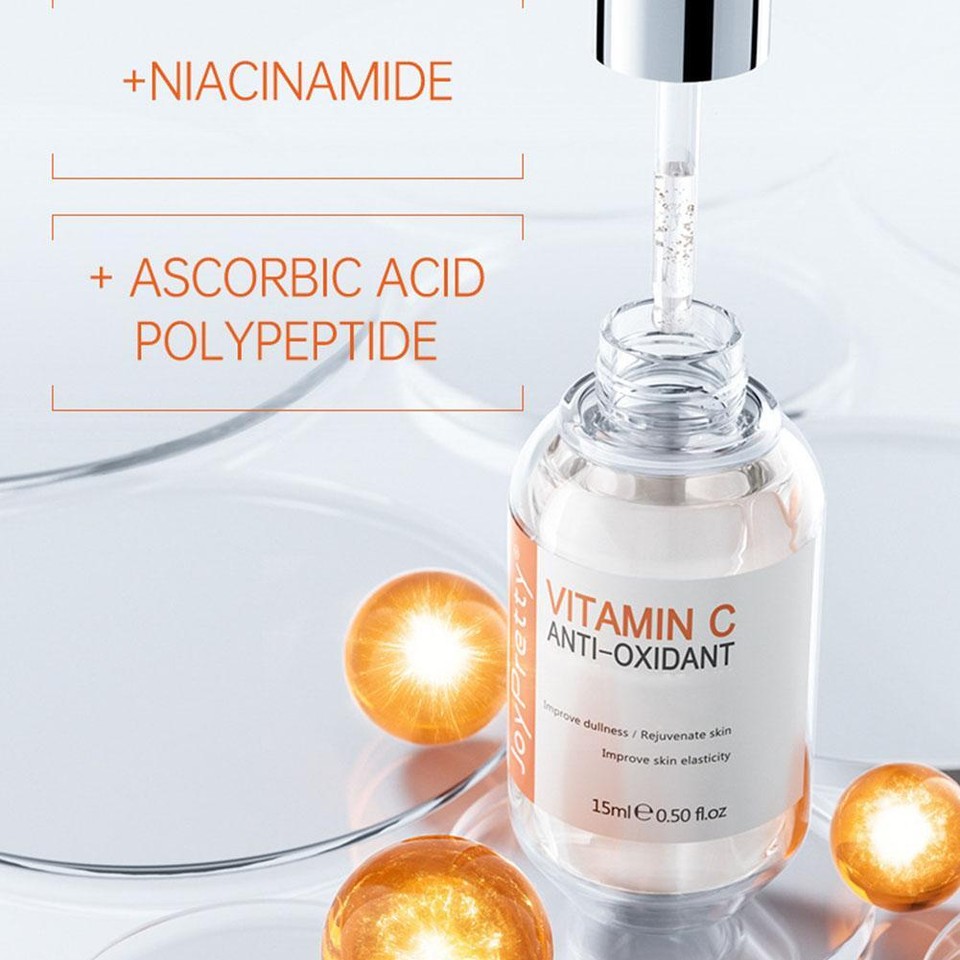 Vitamin C Skin Care Set Face Dark Spots Cream Serum Gentle Cleaning ...