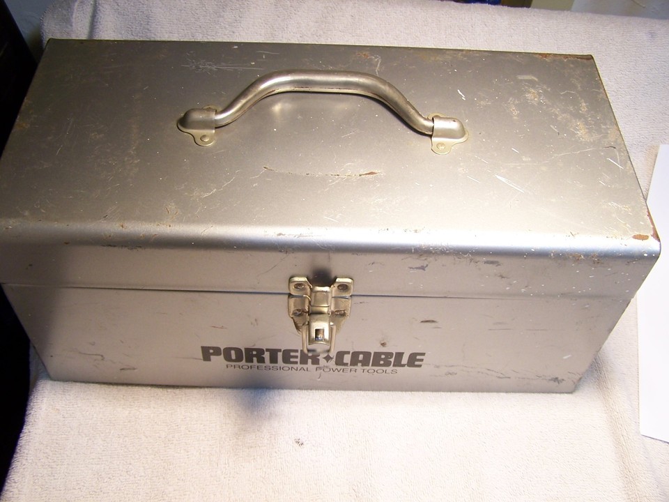 Porter Cable Model 555 Plate Joiner 120V Biscuit Joiner Metal Case ...