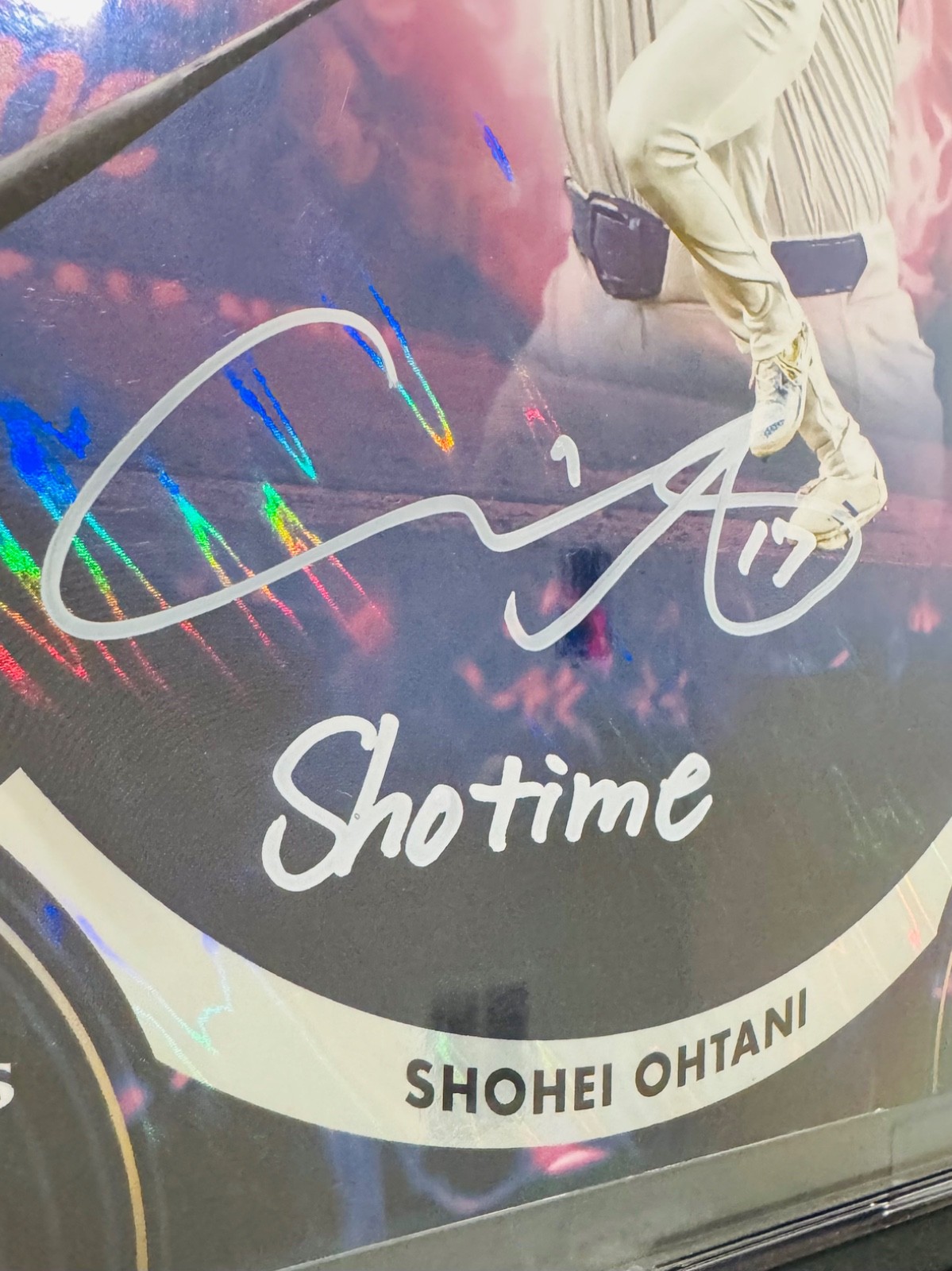 Shohei Ohtani 1/1 Auto Inscribed “Shotime” Fanatics MLB Emanate Dodgers ...
