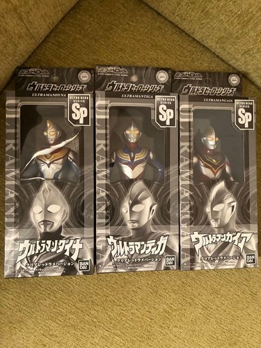Sp Ultraman Tiga Dyna Gaia Clear Red Glitter Version | eBay