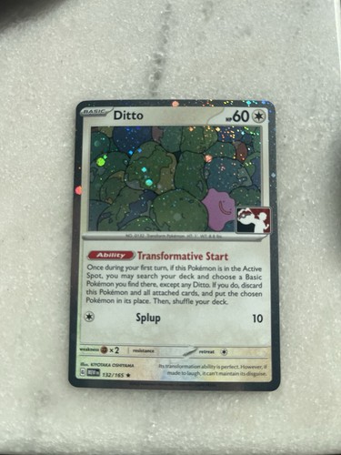 Ditto 132/165 Cosmos Holo Prize Pack Stamped Series 6 Pokemon TCG | eBay