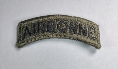 US Army Airborne Honor Guard Tabs Olive Drab Military Embroidered | eBay
