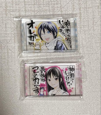 Noragami Original Work Acrylic Block Yoto Yukine Hiyori Japan Anime ...
