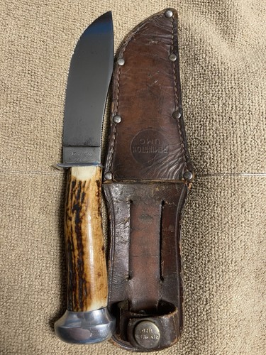 REMINGTON Dupont RH-320 STAG FIXED BLADE HUNTING KNIFE | eBay