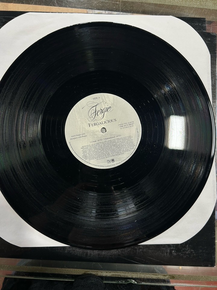 Fergie Fergalicious 12” Vinyl Record 2006 Release vg+ | eBay