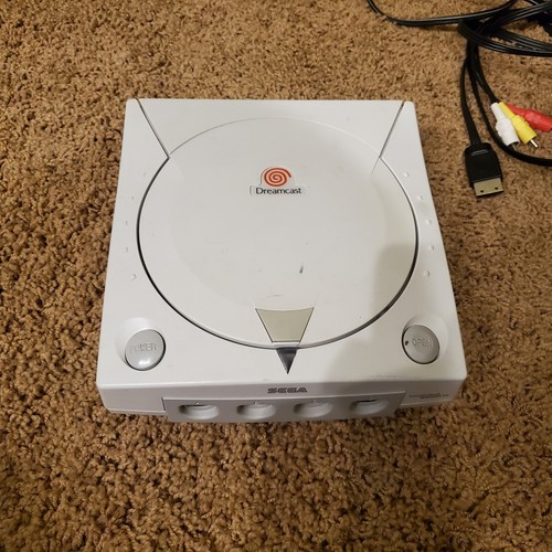 SEGA Dreamcast HKT-3020 Console NTSC U System W/ Cords + Controller ...