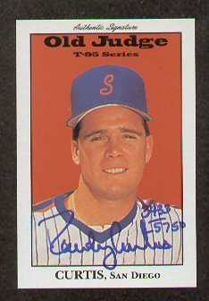 Randy Curtis signed autographed OLD JUDGE T-95 Series | eBay