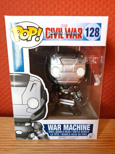 💚 Funko pop Civil war captain america n°128 war machine | eBay