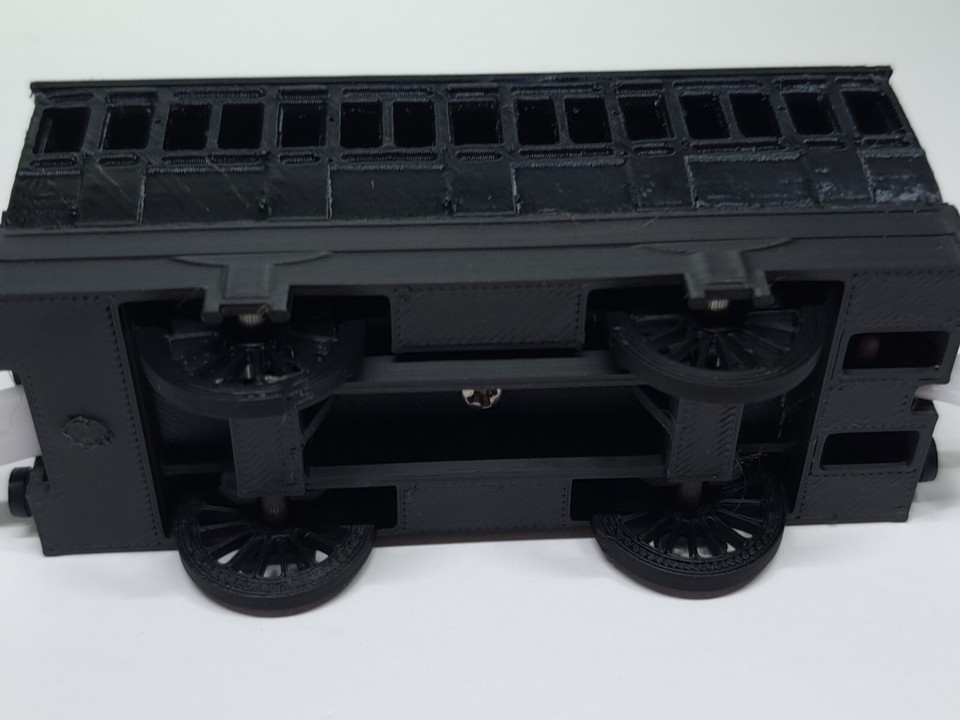 Thomas Trackmaster 3D Printed Black Composite Coach Custom | eBay