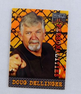Doug Dellinger WCW Wrestling Trading Card Topps 1999 Wrestler WWE Nitro ...