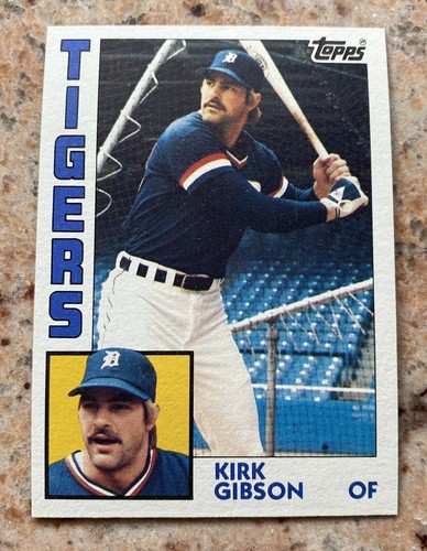 1984 Topps Baseball 65 Kirk Gibson | eBay