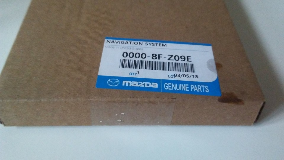 Genuine Mazda Navigation System 0000-8F-Z09E | eBay