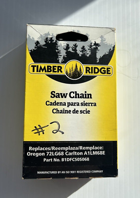 Timber Ridge Chainsaw Chain B1DFC50S068 (Repl. - Oregon 72LG68) 3/8 ...