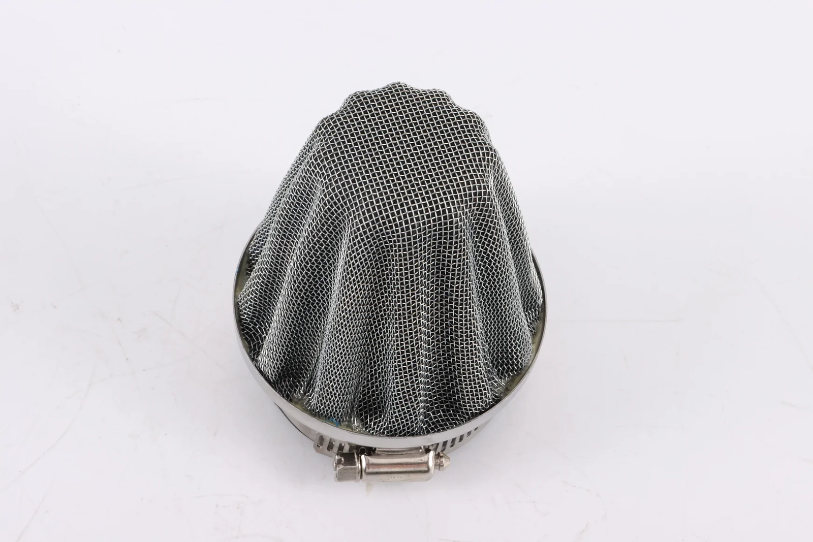 48mm Steel Chrome Pod Air Filter Cleaner PIT PRO Quad Dirt Bike ATV ...