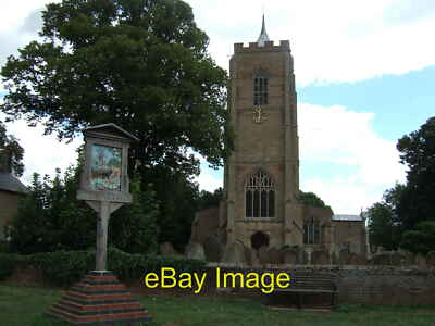 Photo 6x4 Emneth, church and village sign Wisbech c2010 | eBay UK