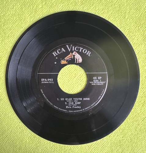 Elvis Presley: So Glad You're Mine/Old Shep/Ready Teddy/Anyplace Is ...
