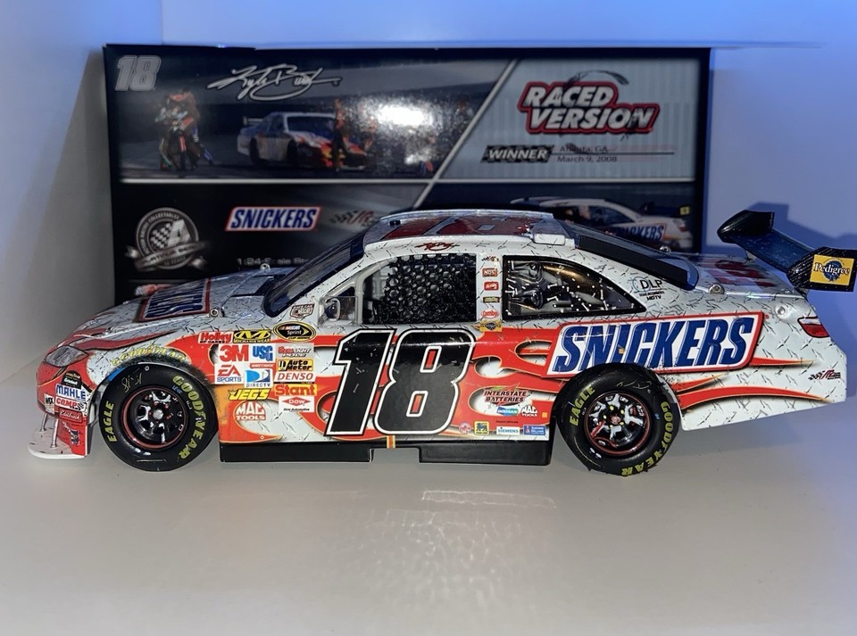 Kyle Busch 2008 Snickers/M&Ms Toyota COT Atlanta Win 1/24 NASCAR ...